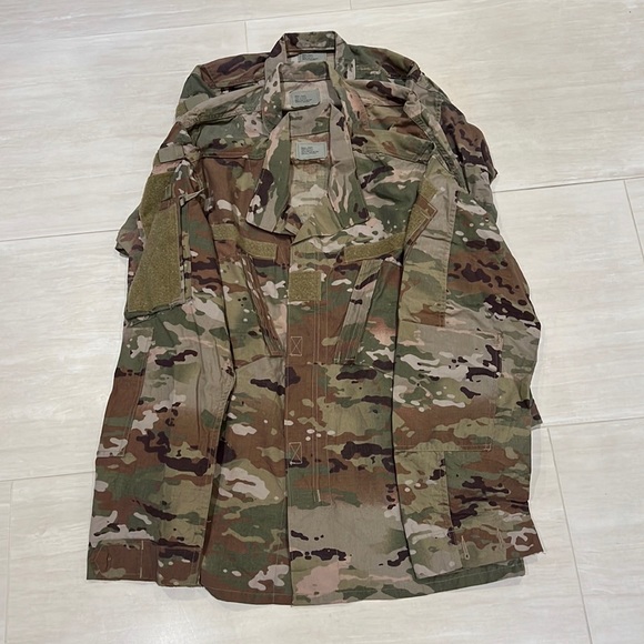 US Army | Jackets & Coats | Us Army Multicam Ocp Top Jacket 84515989987 ...